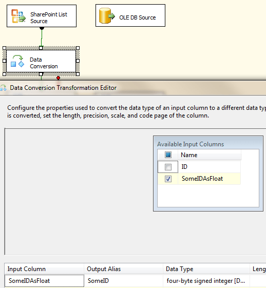 Merging Data into a SharePoint list using SSIS | The Chris Kent