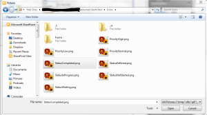 Showing Icons in a List View | The Chris Kent