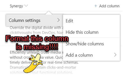 Applying Column Formats to Multi-line Text Fields | The Chris Kent